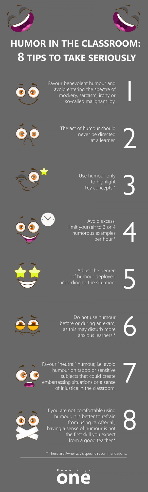 Humor in the classroom: 8 tips to take seriously - KnowledgeOne